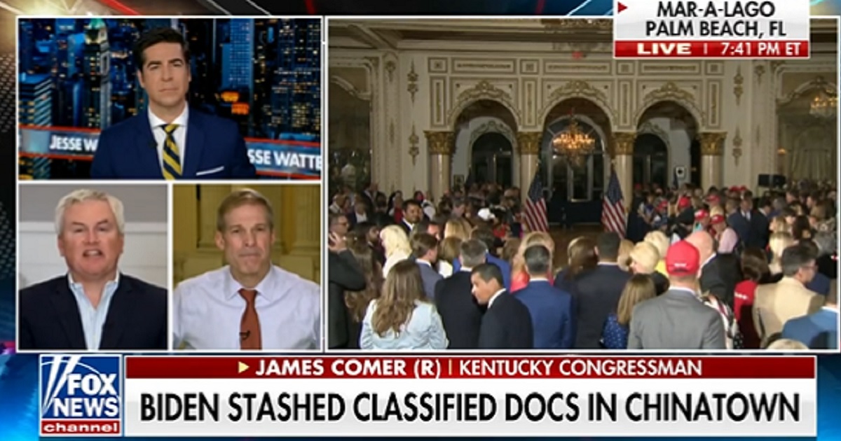 Joe Biden Classified Documents Bomb Dropped Live on Jesse Watters' Show ...